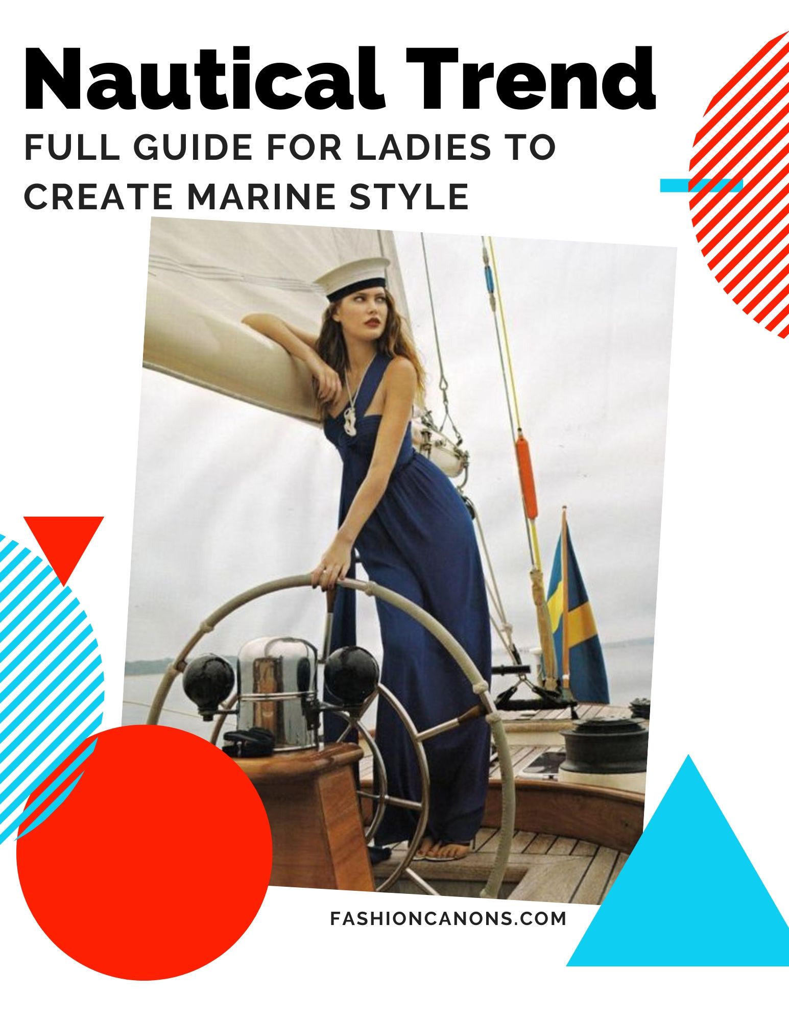 Nautical Trend Is Coming Back: Full Guide For Ladies To Create Marine ...